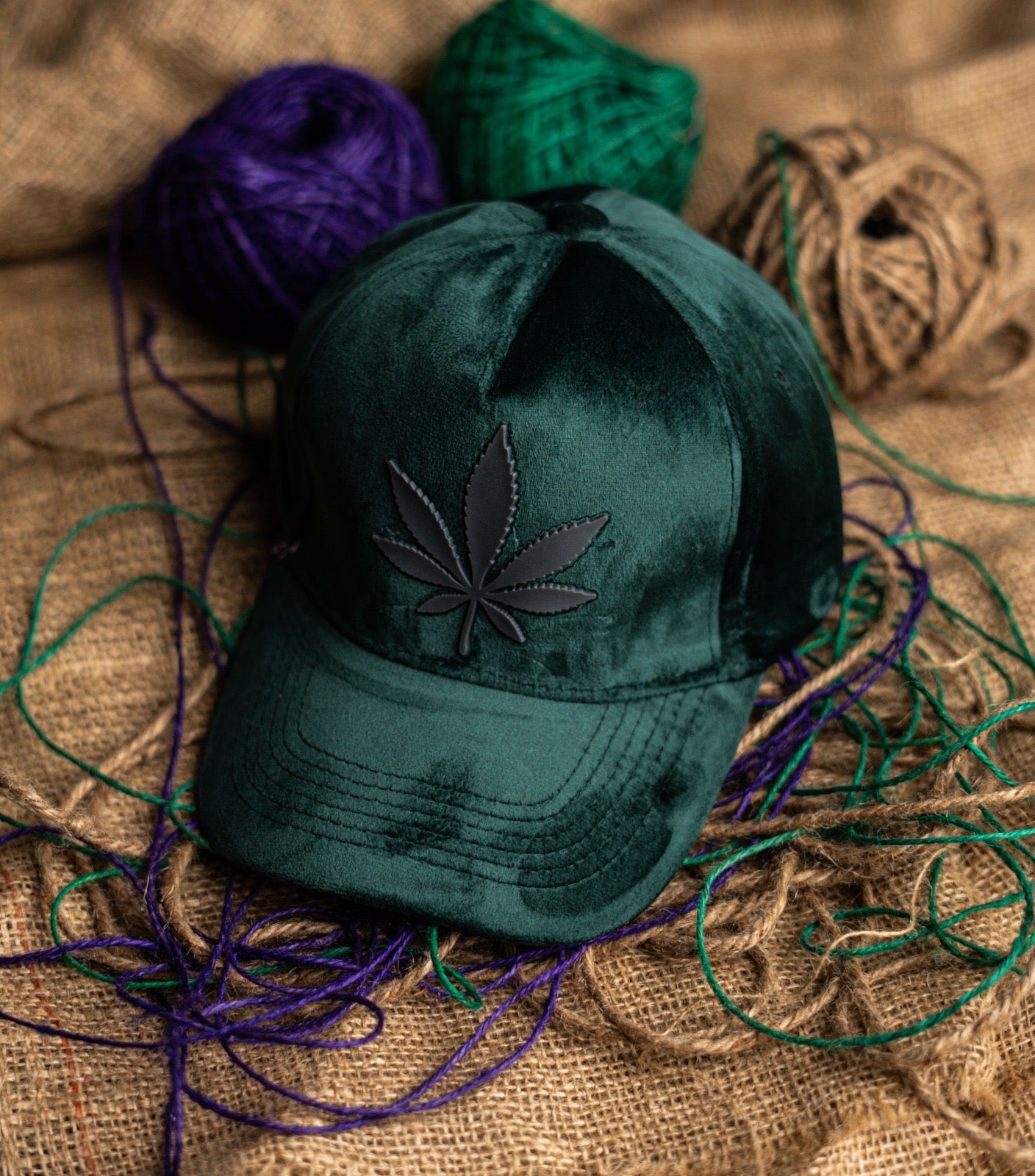 Green Maple Suede Cap – Caps Club